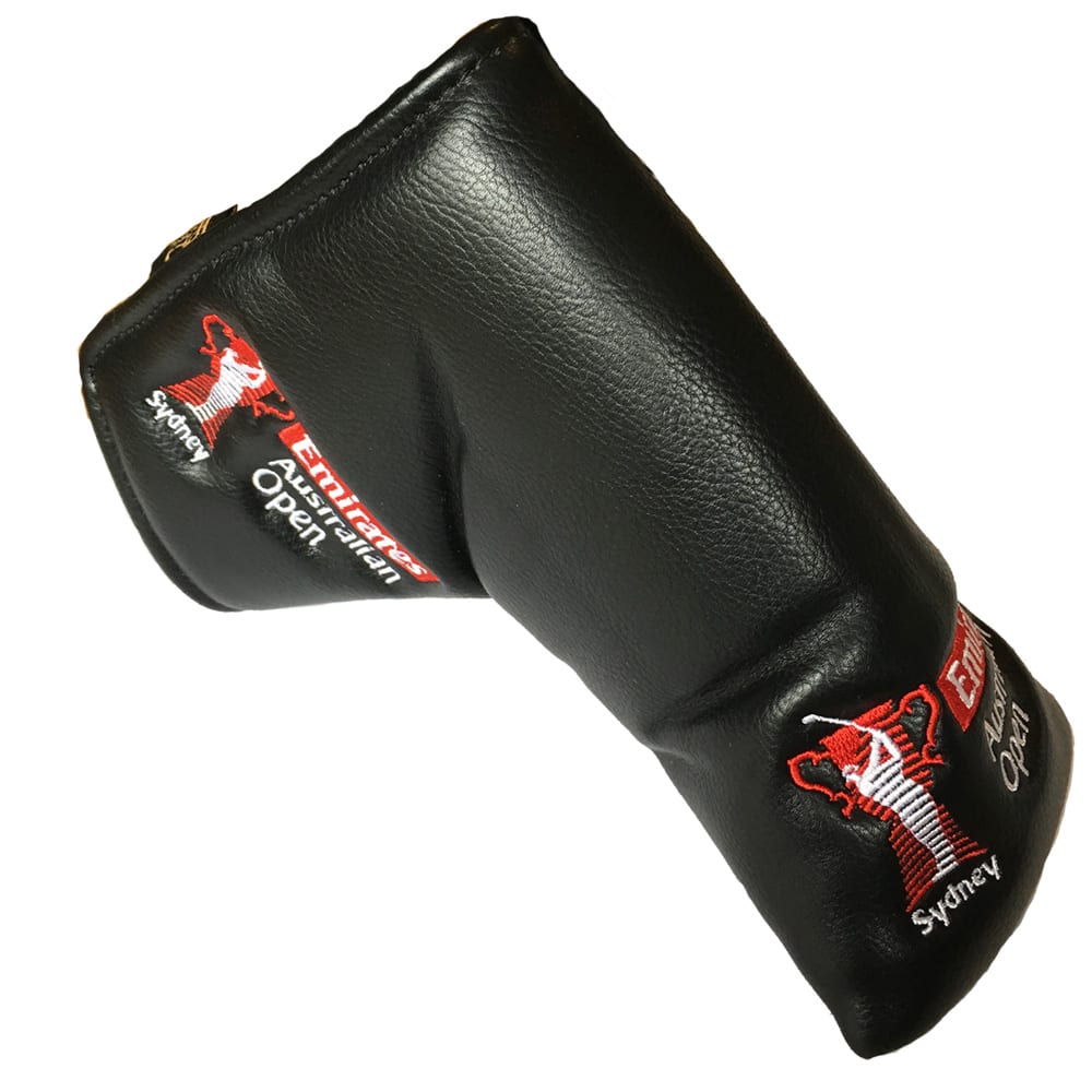 Magnetic Putter Cover – Black – Crest Link Australia